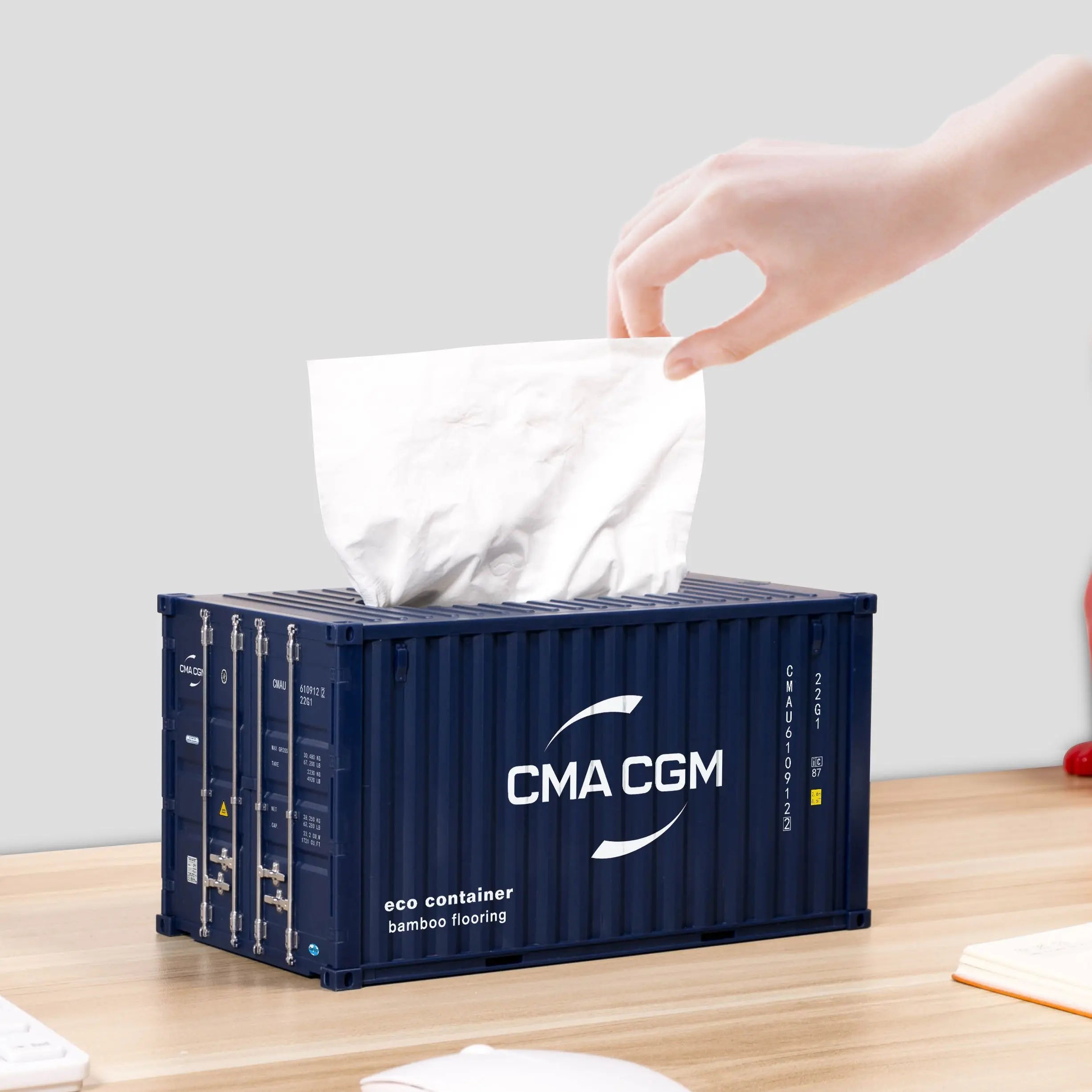 Shipping Container Tissue Box Bellvoire